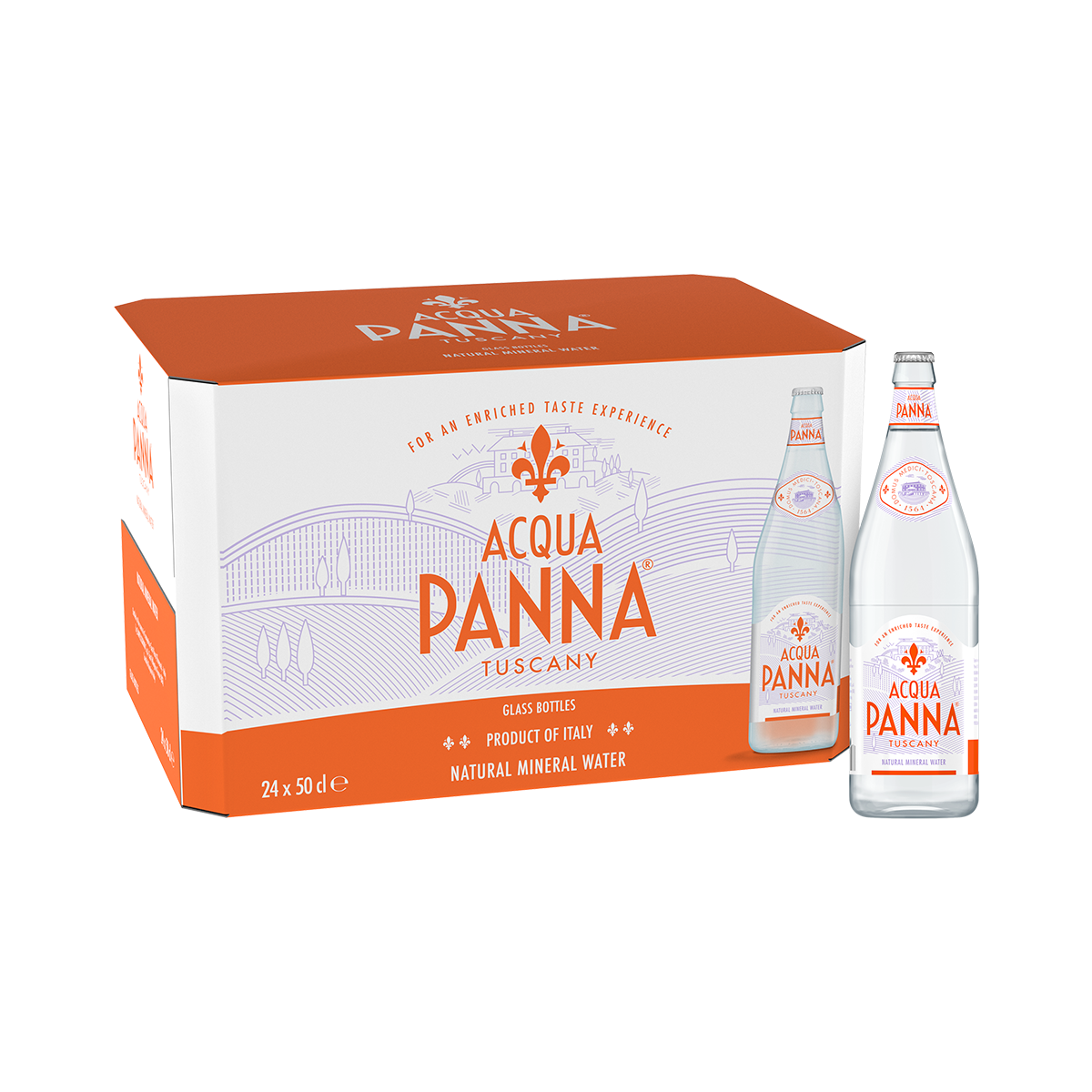 Acqua Panna Natural Mineral Water - 500ml x 24 – Jebsen Wines and ...