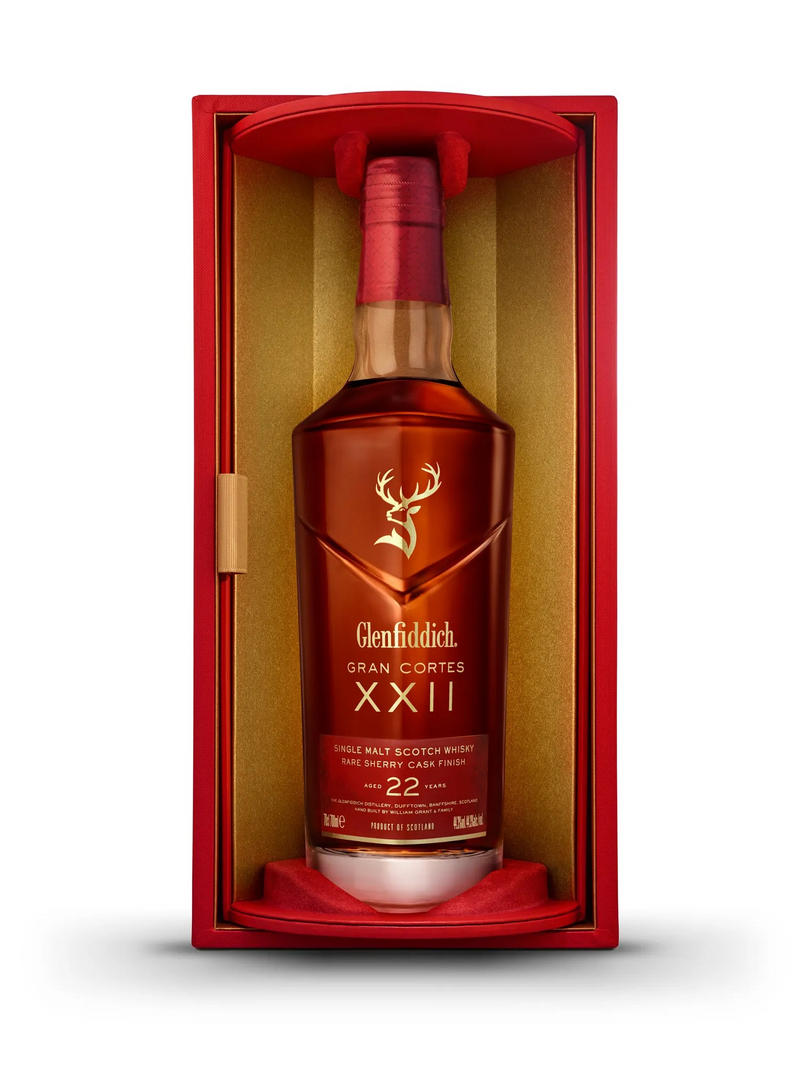 Glenfiddich 22 Year Old Gran Cortes | Single Malt Scotch Whisky ...