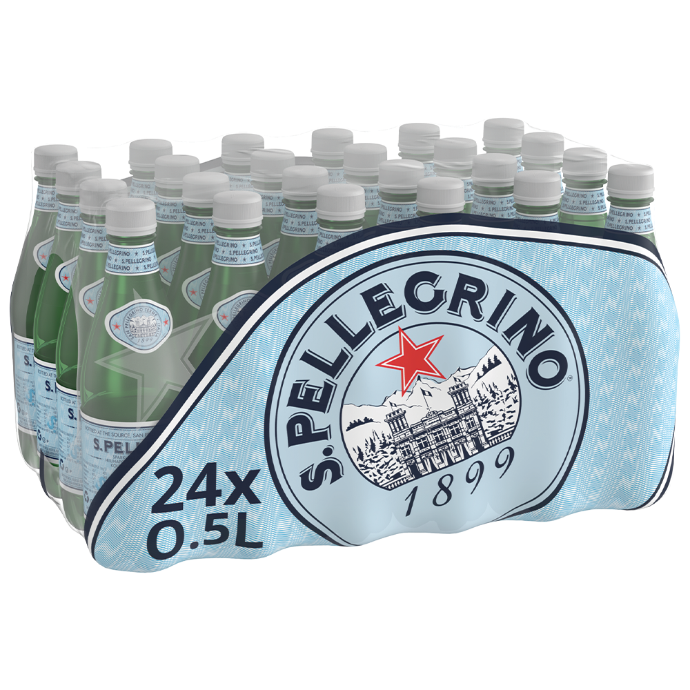 San Pellegrino Sparkling Natural Mineral Water - 500ml x 24 (PET) – Jebsen Wines and Spirits 捷成酒業